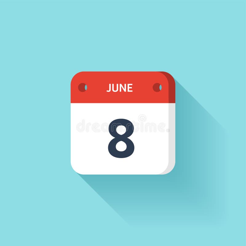 June 30 . Vector Flat daily Calendar Icon. Date and Time, Day, Month ... June 30 . Vector Flat daily Calendar Icon. Date and Time, Day, Month ...
