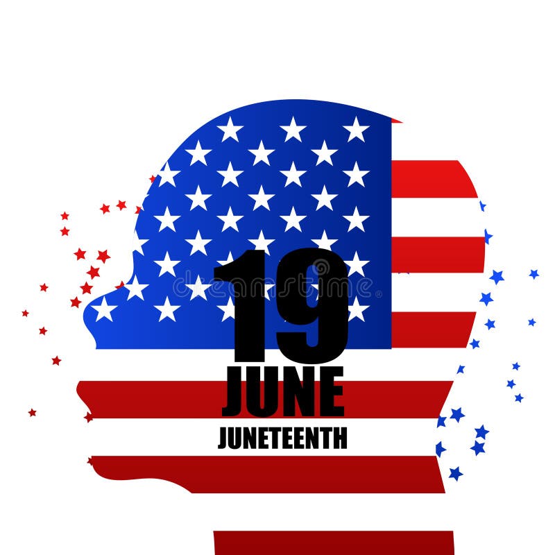 19 June Juneteenth Celebration, Vector Banner Stock Vector ...