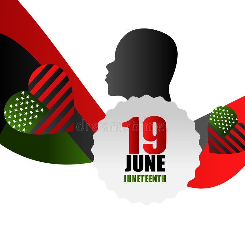 19 June Juneteenth Celebration, Vector Banner Stock Vector ...