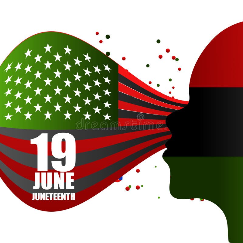 19 June Juneteenth Celebration, Vector Banner Stock Vector ...