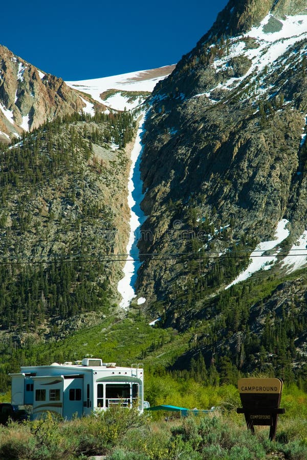 June Lake Loop landscape stock image. Image of mountainous - 18649975