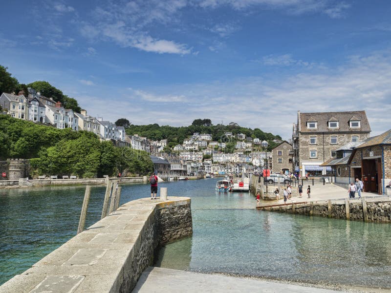 Looe, Cornwall, UK editorial stock photo. Image of coastal - 159938748