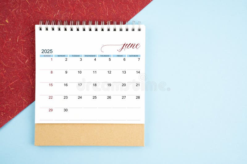 899 June 2025 Month Desk Calendar Stock Photos - Free & Royalty-Free ...