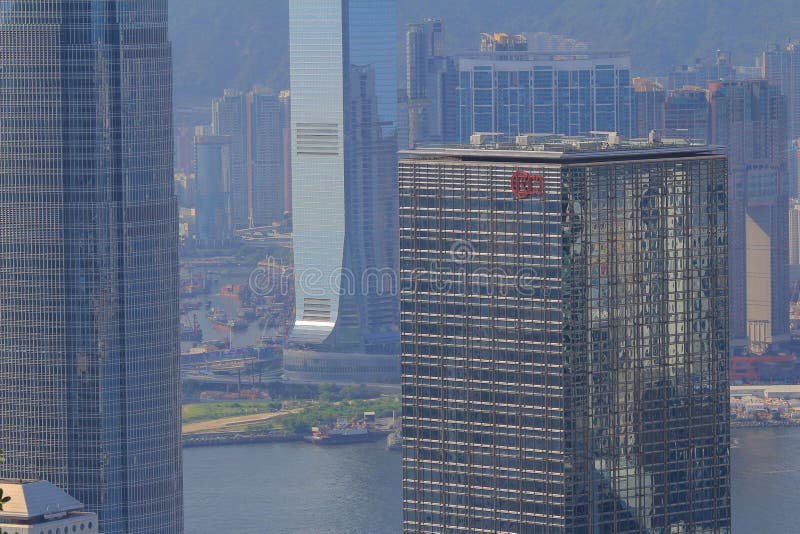28 June 2014 Office Buildings at Day Hk Editorial Stock Photo - Image ...