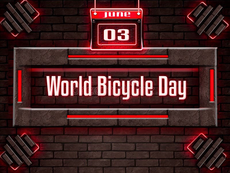 03 June, Repeat Day (I Said "Repeat Day"), Neon Text Effect on Bricks ...