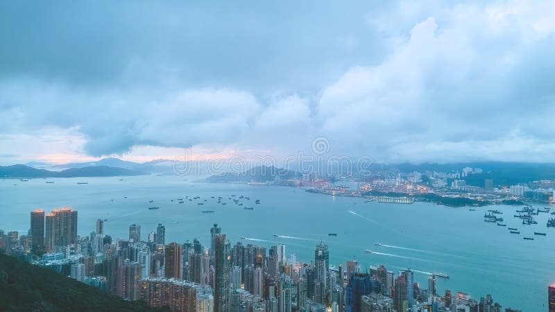 June 8 2023, the Residential District at Middle Level, Hong Kong ...
