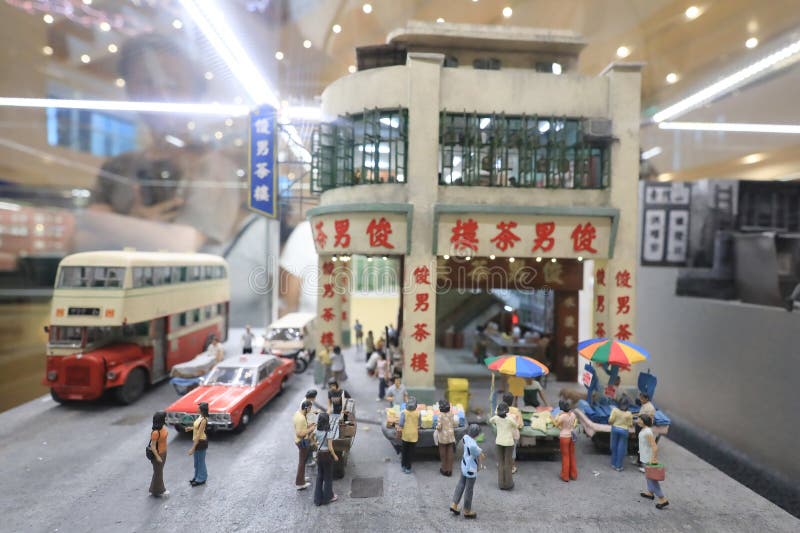 June 23 2024 the Scale Model of the Hong Kong City Life Editorial Photo ...