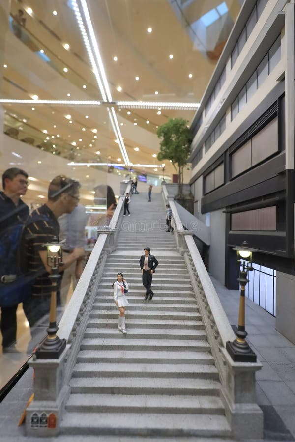 June 23 2024 the Scale Model of the Hong Kong City Life Editorial Photo ...