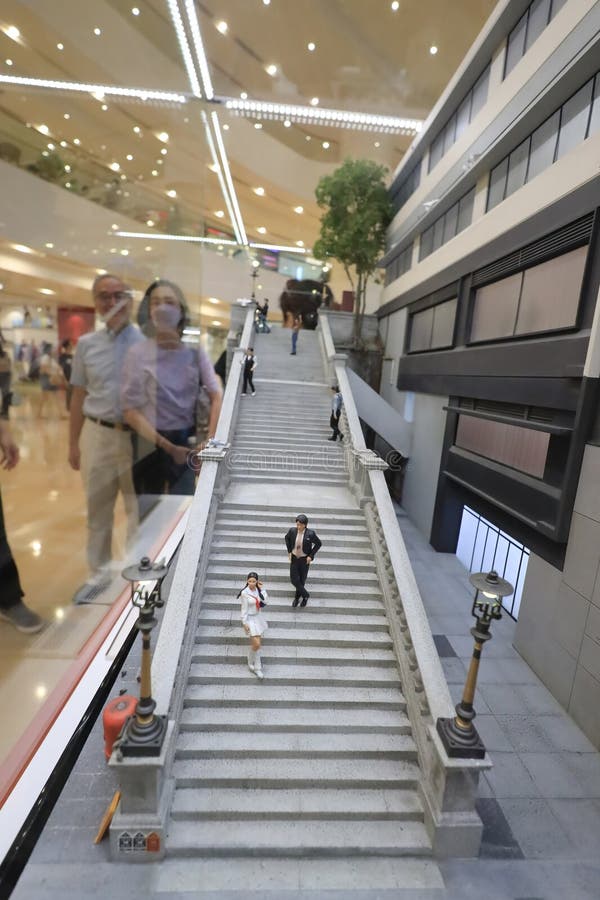 June 23 2024 the Scale Model of the Hong Kong City Life Editorial ...