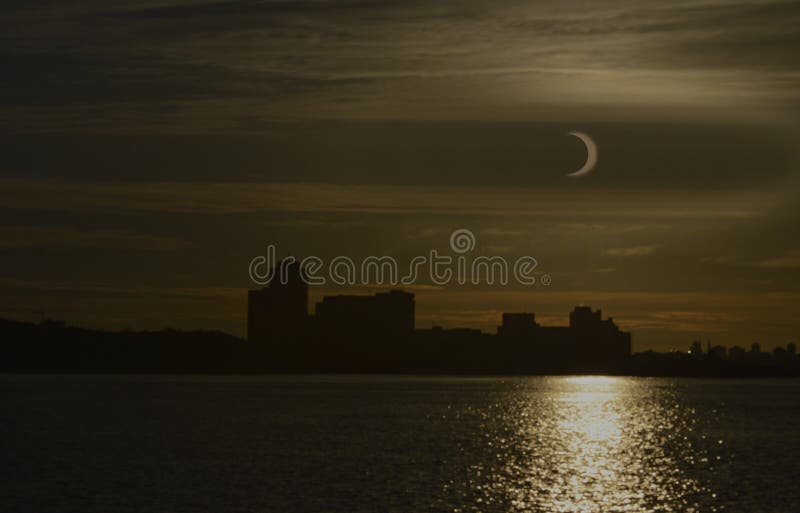 2010 June Solar Eclipse Seen from Ottawa, and Eastern Ontario, Canada ...