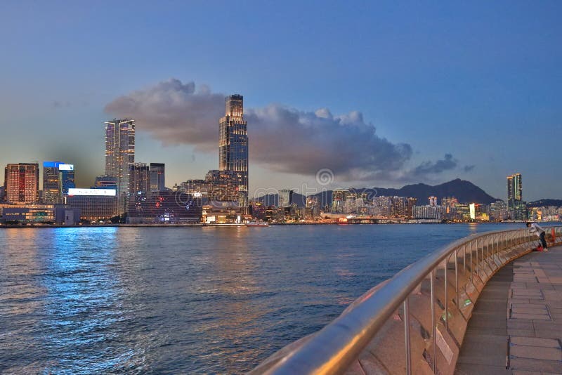 11 June 2020 Wan Chai Waterfront Promenade, at Hong Kong Editorial ...