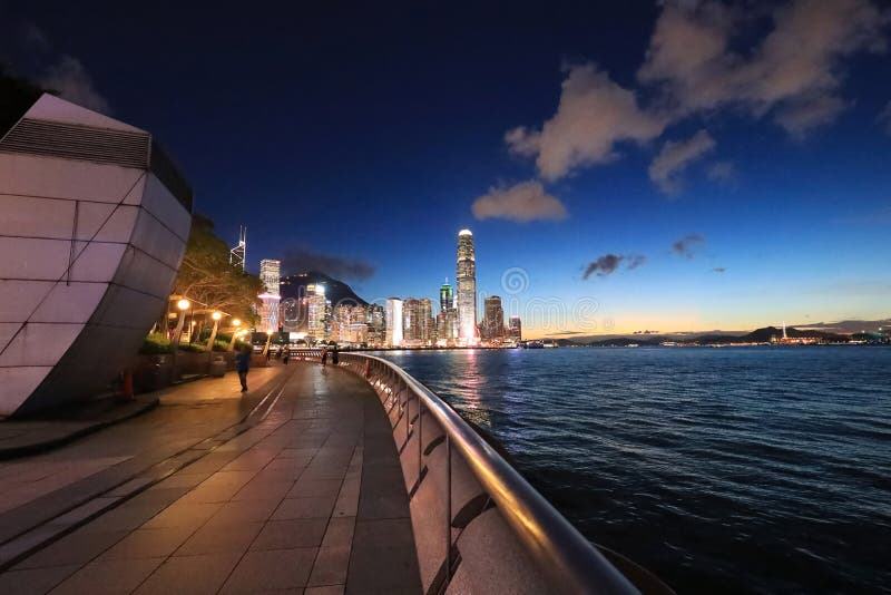 11 June 2020 Wan Chai Waterfront Promenade, at Hong Kong Editorial ...
