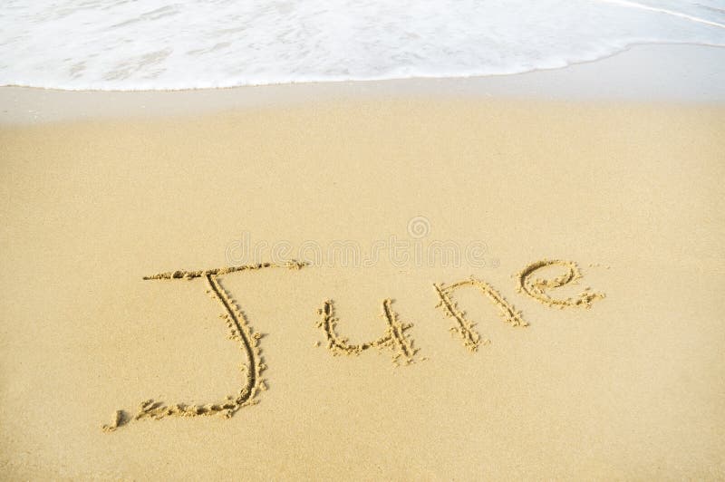 June stock photo. Image of beach, chill, foam, seawater - 46107862