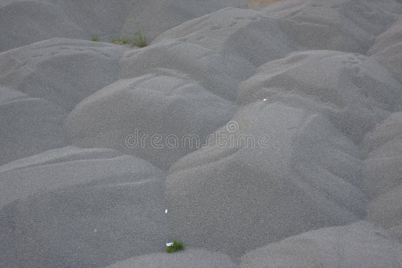 9 June 2008 Zen Garden Stone on Black Sand with Pattern Stock Image ...