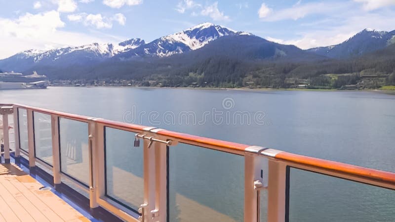 Juneau Bay View, Alaska, US State. Editorial Image - Image of water ...