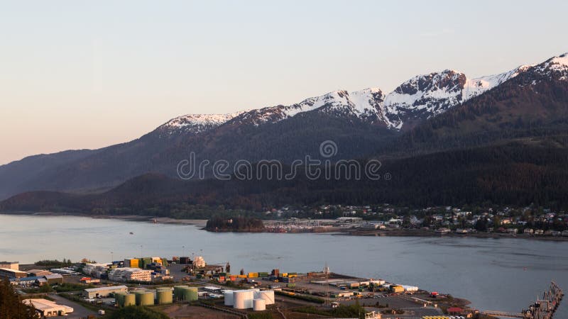Juneau and Douglas, Alaska stock photo. Image of outdoors - 65542810