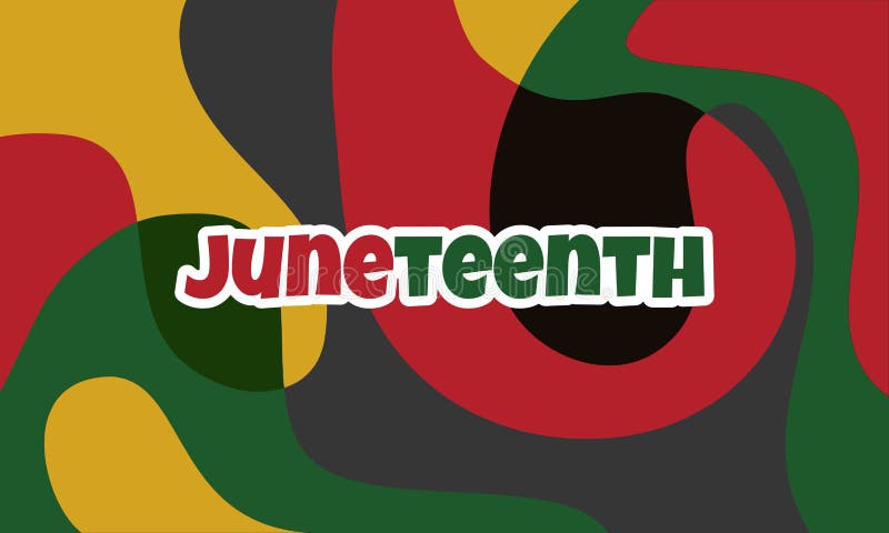 Juneteenth Colors Background Stock Illustrations – 366 Juneteenth ...