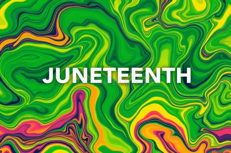 Juneteenth Fluid Banner Pack Vector Stock Illustration - Illustration ...