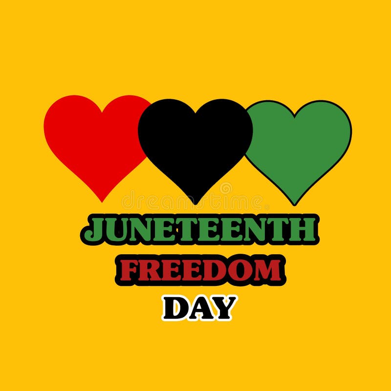 JUNETEENTH FREEDOM DAY Social Media Post or Beautiful Template Stock ...