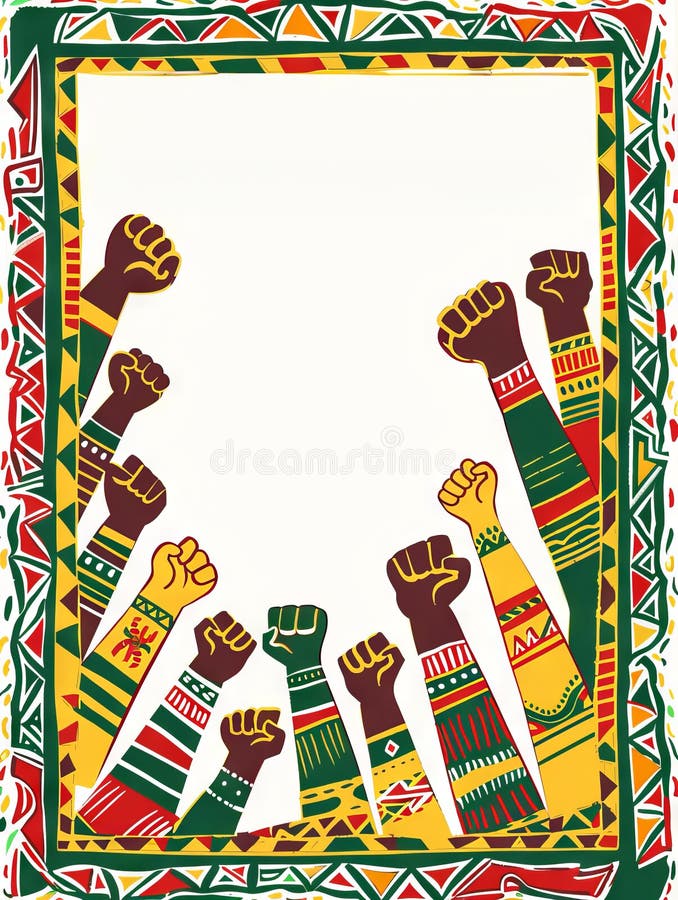Juneteenth Holiday Background Graphics Template Stock Illustration ...