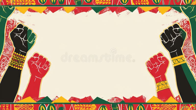 Juneteenth Border Stock Illustrations – 224 Juneteenth Border Stock ...