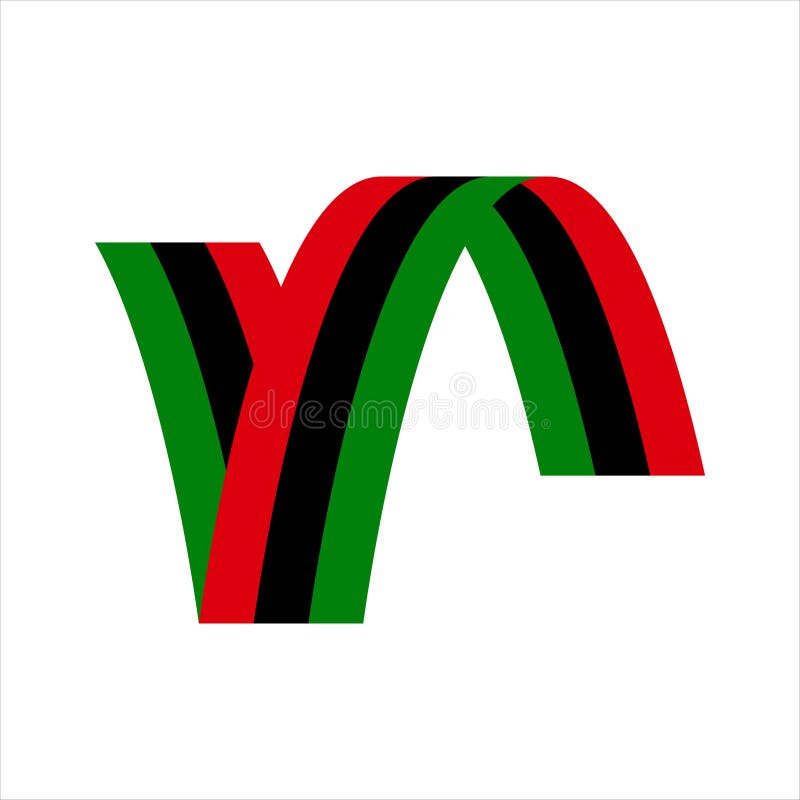 Juneteenth Ribbon Design Collection Set Stock Vector - Illustration of ...