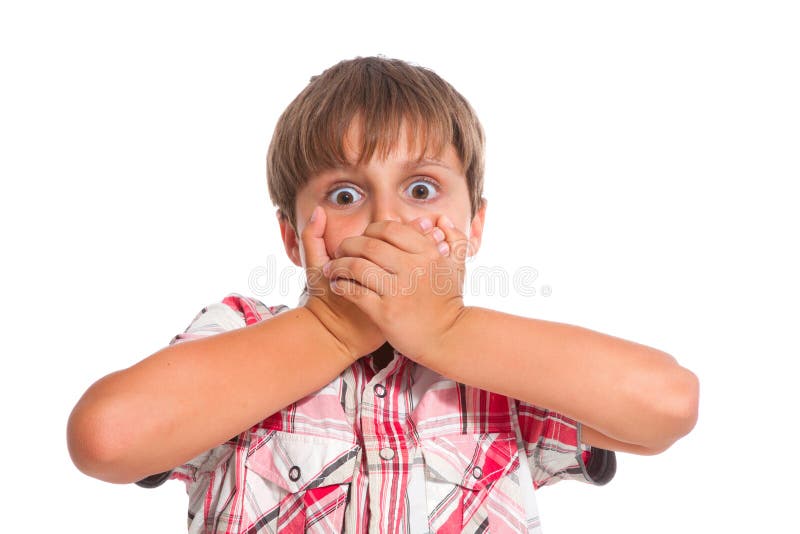 Omg Kein Entsetzter Junger Mann Der Weise Sehr Mit Gläsern Betrachtet ...