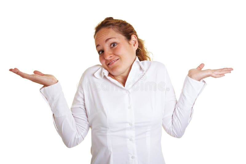 Junge Frau, Die Mit Ihr Zuckt Stockfoto - Bild von mitleid, frontal ...