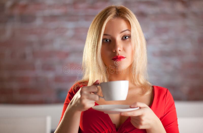 Sexy Tasse Kaffee stockbild. Bild von erotisch, becher - 34374571