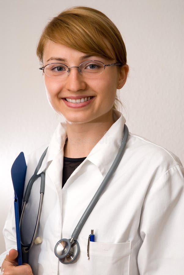 Junger Doktor stockbild. Bild von professor, medizin, obacht - 946255