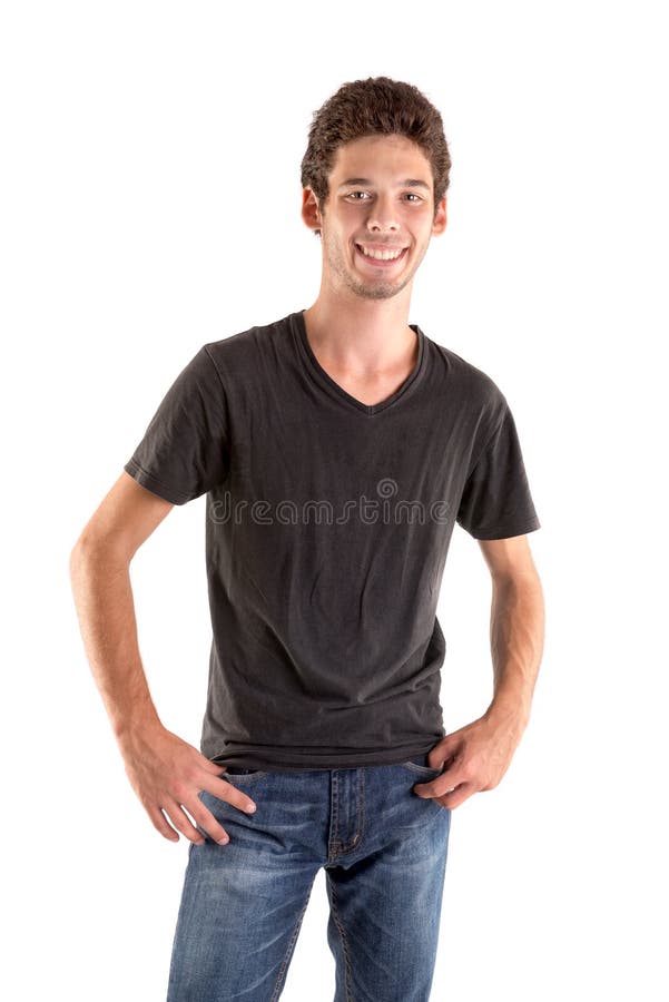 Junger Erwachsener stockfoto. Bild von mann, glücklich - 47725316