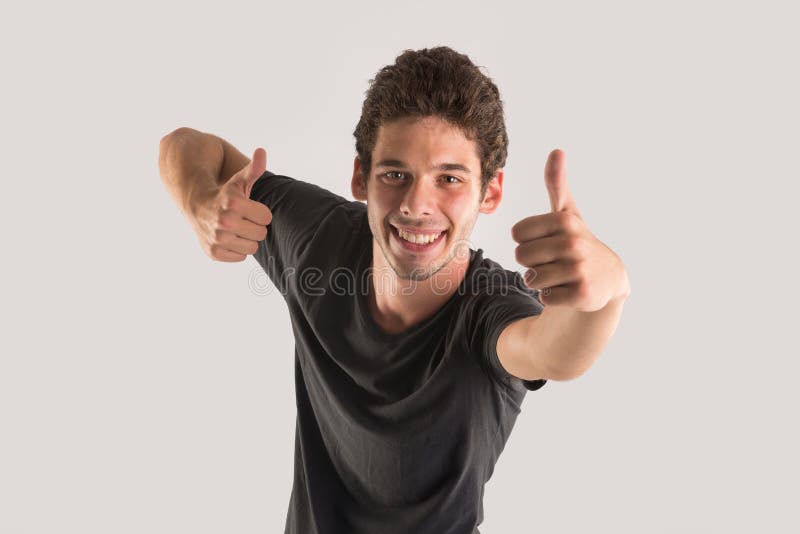 Junger Erwachsener stockfoto. Bild von mann, glücklich - 47725316