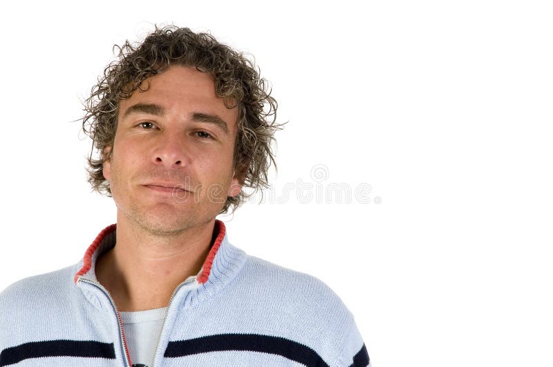 Junger erwachsener Mann stockbild. Bild von getrennt, person - 7117959