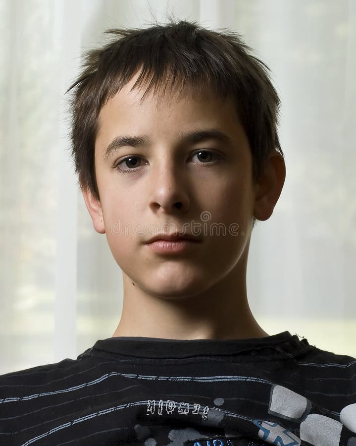 Junges jugendlich-Portrait stockbild. Bild von porträt - 11531583