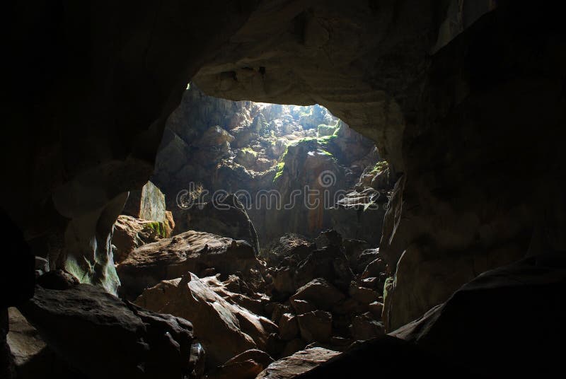 Jungle cave stock photo. Image of mountain, journey, exotic - 11672870