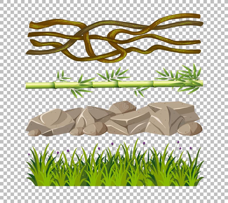 Cartoon Jungle Transparent Stock Illustrations – 754 Cartoon Jungle ...