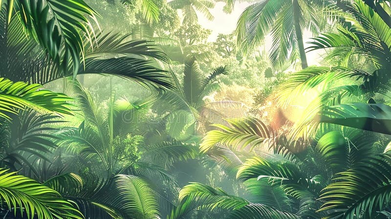 Jungle forest background stock footage. Video of pattern - 308235614