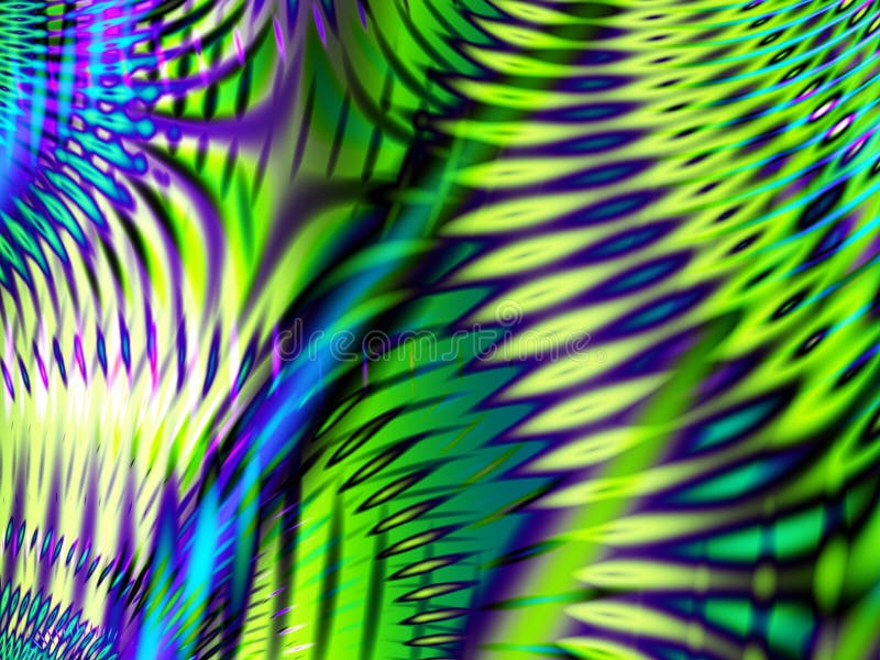 Jungle Print Stripes Pattern Stock Illustration - Illustration of ...