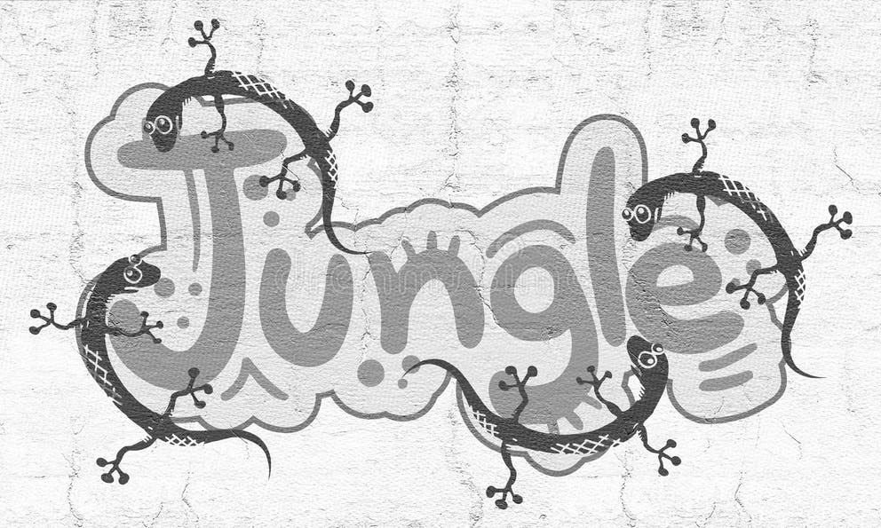 Jungle symbol stock illustration. Illustration of imaginative - 111253024