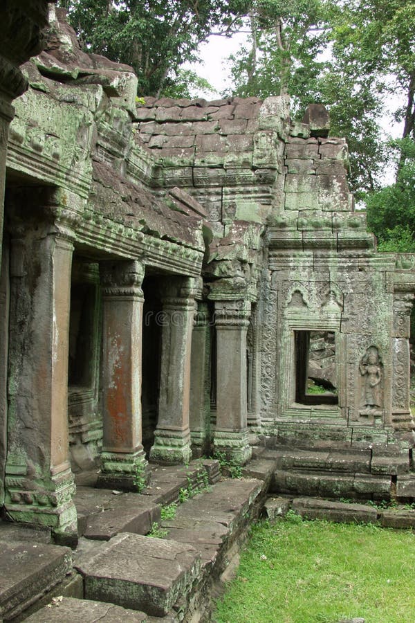 Jungle Temple - Angkor Wat stock photo. Image of tomb, angkorian - 679260