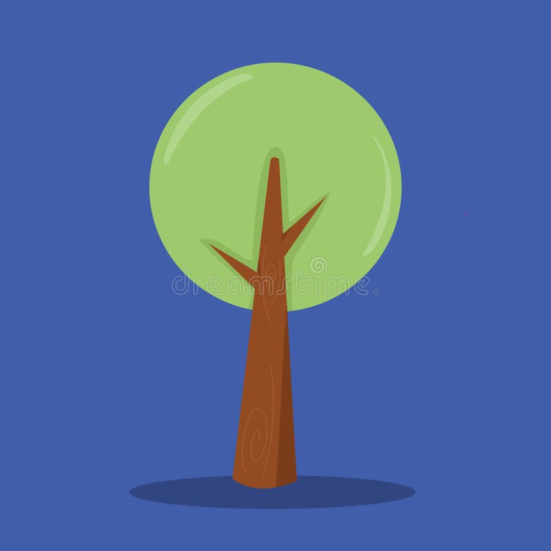 JUNGLE TREE ROUND 13 stock vector. Illustration of round - 197985407