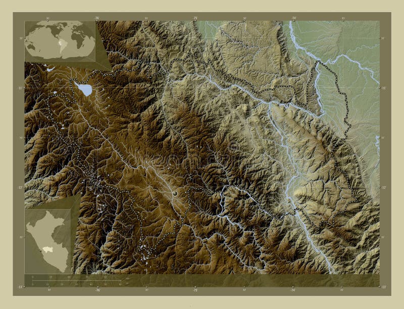 Junin, Peru. Wiki. Capital stock photo. Image of geography - 267802710