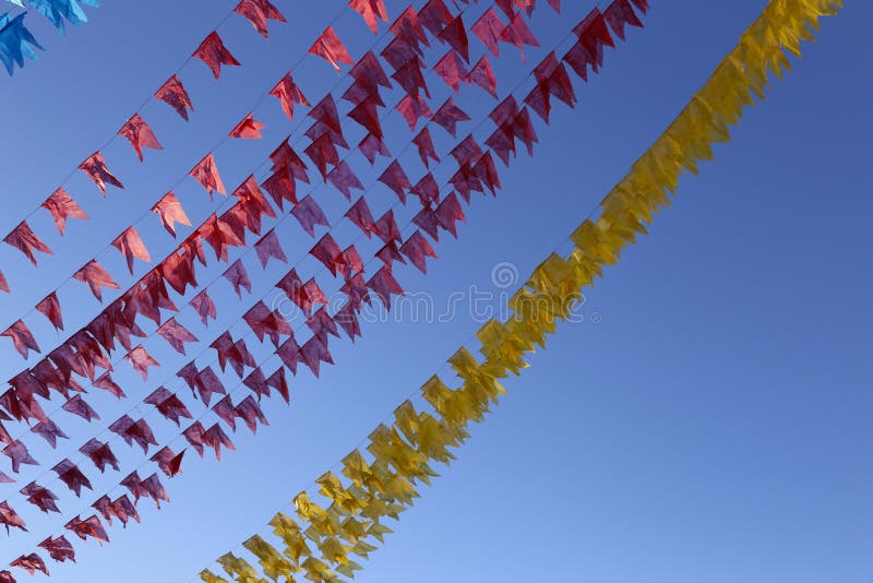 Junina Party Flags stock image. Image of traditional - 94484633