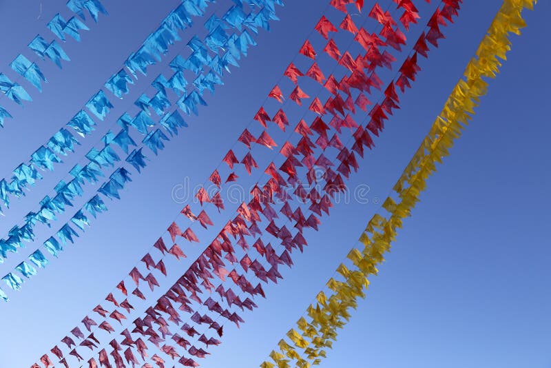 Junina Party Flags stock image. Image of traditional - 94484633