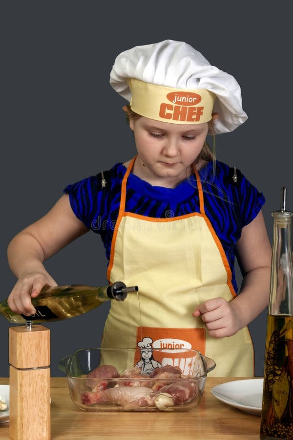 Junior Chef stock image. Image of cuisine, children, bake - 12721419