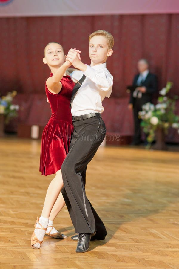 Junior Dance Couple editorial stock image. Image of junior - 22834189