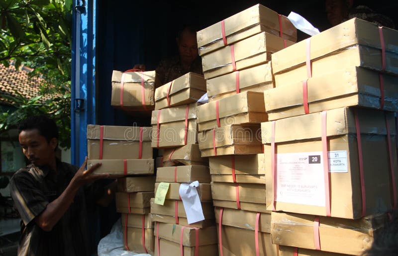 Junior High School Final Exam Test Paper Editorial Stock Photo - Image ...