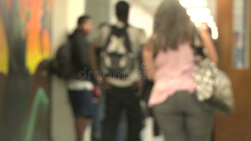 Junior High Students Leaving School (5 of 5) Stock Footage - Video of ...