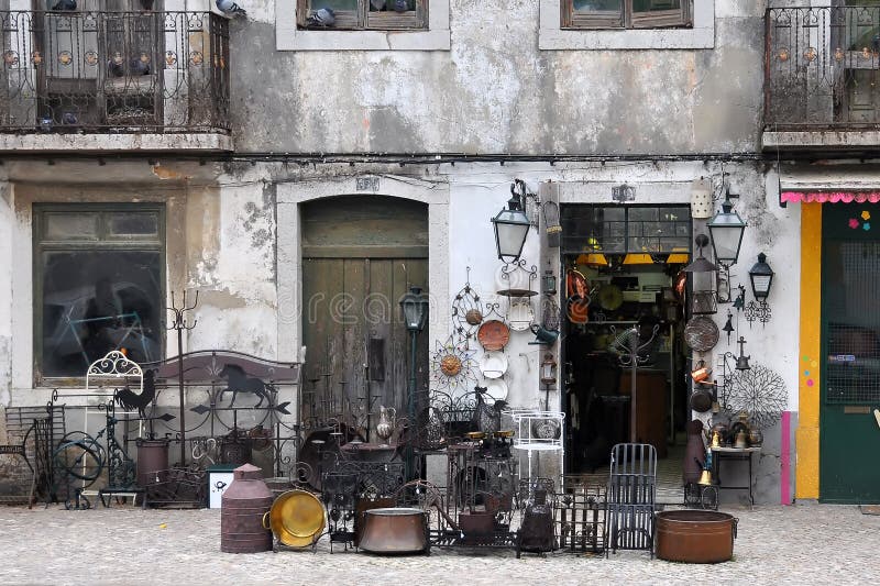 Junk stock photo. Image of antique, exterior, retail - 13471486