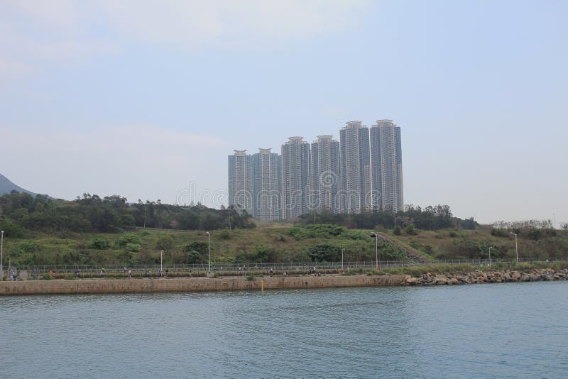 Junk Bay, hong kong stock photo. Image of house, hong - 53641030